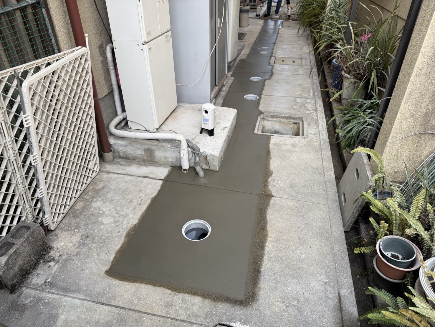 排水管改修工事・桝交換工事・蓋交換工事(大阪府富田林市) - 富田林市・河内長野市の水道修理｜水漏れ・つまりトラブルは水救